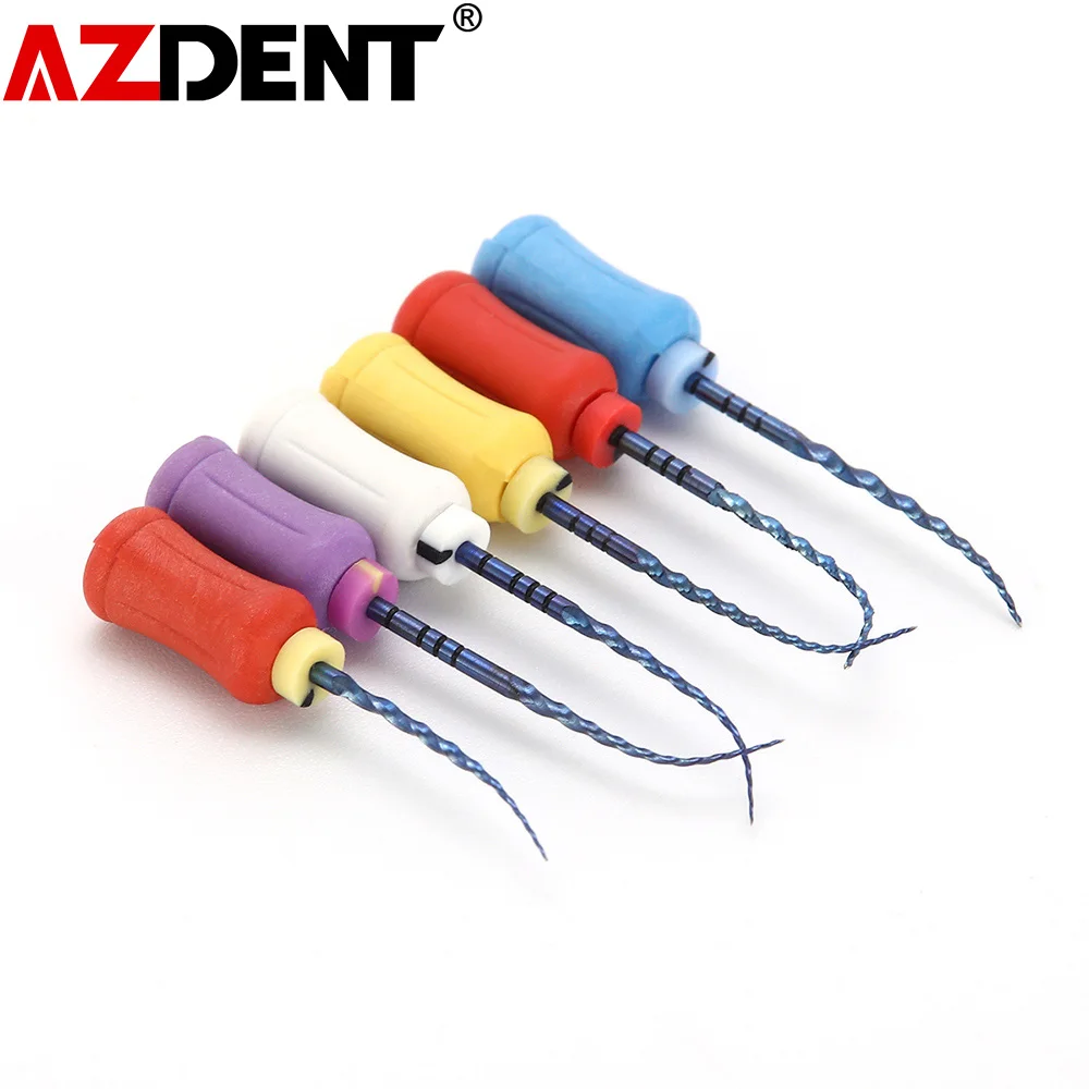3 Sets SX F3 25mm Azdent Dental Root Canal Files Dental Instrument Heat ...