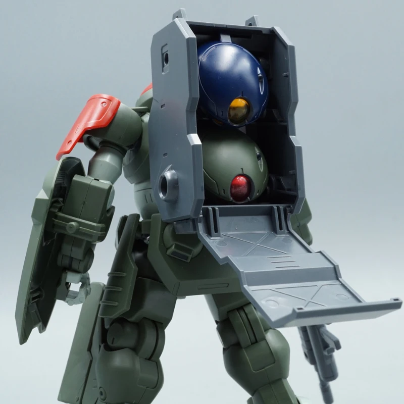 HG Grimoire Red Beret Gundam Model Kit Action Figures Rommel’s Moble ...