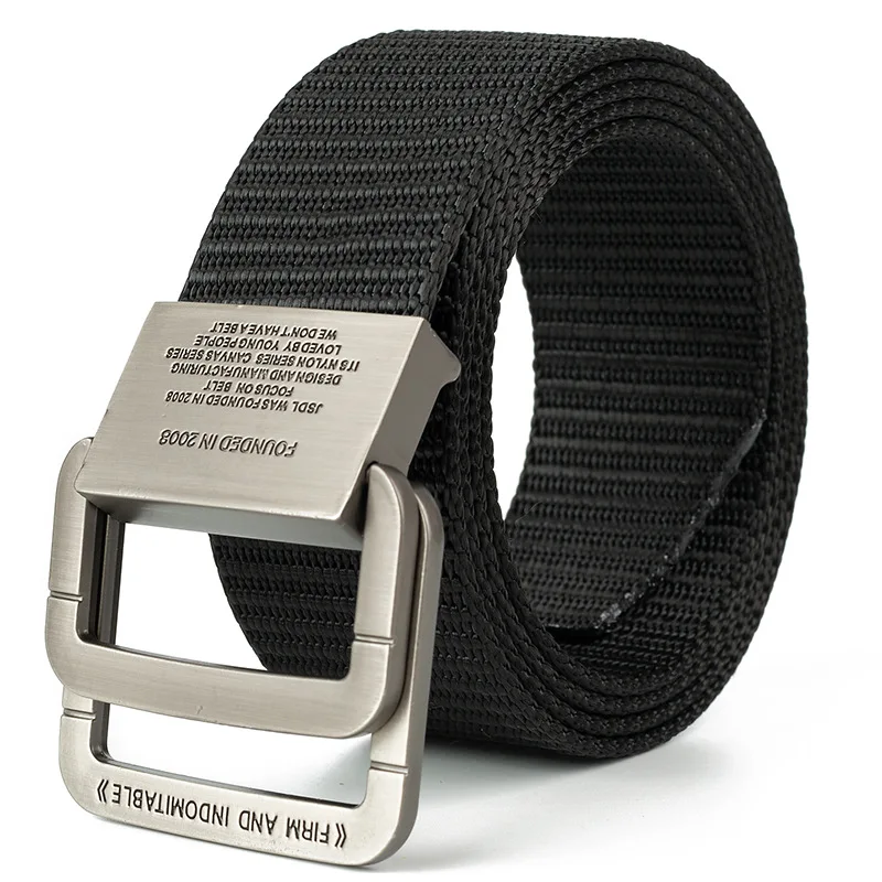 Canvas-Belt-Men-s-Belt-Alloy-Double-Buckle-High-Quality-Soft-Nylon-Belt ...