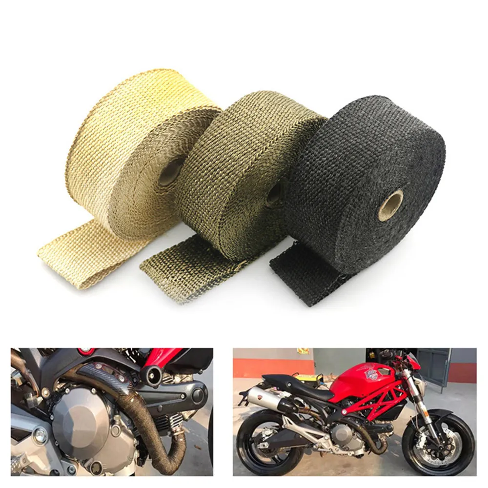 Why Wrap Motorcycle Exhaust Pipe