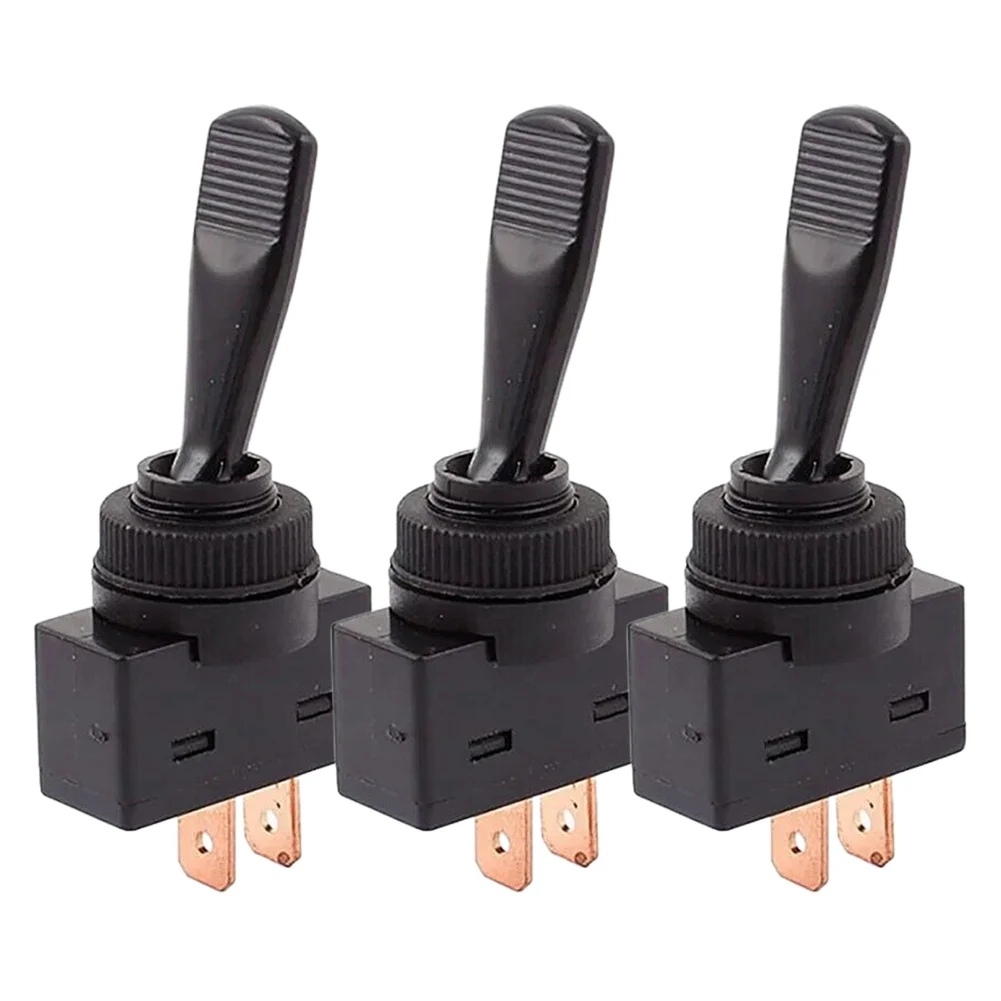 3Pcs-Waterproof-Toggle-Switch-12V-20A-Marine-Heavy-Duty-2-Pin-ON-Off ...