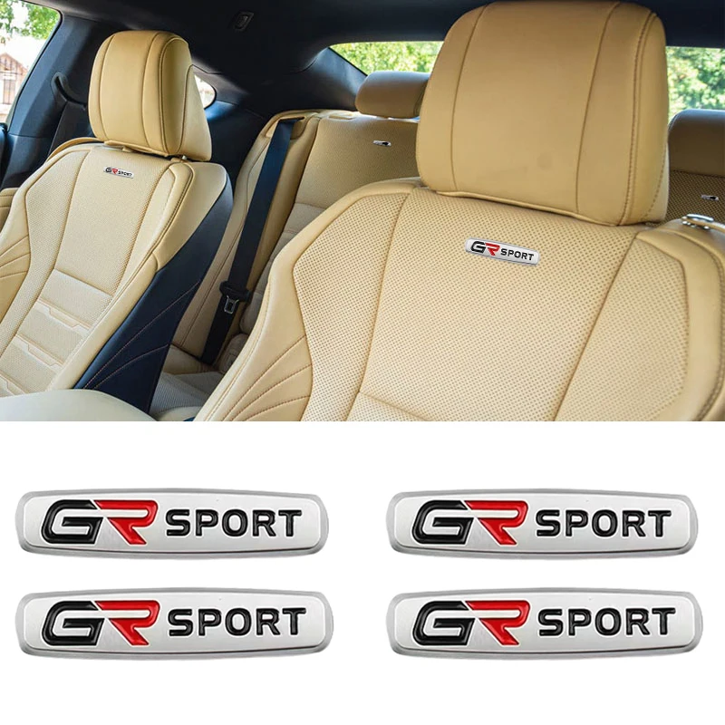 For-Toyota-GR-Sport-3D-Metal-GR-SPORT-Nameplate-Badge-Seat-Sticker ...