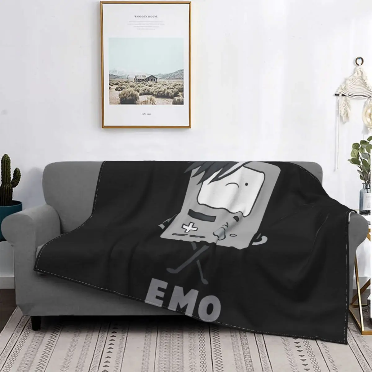 Home & Living merch Fleece Lil Peep decor christmas sale emo home gift ...