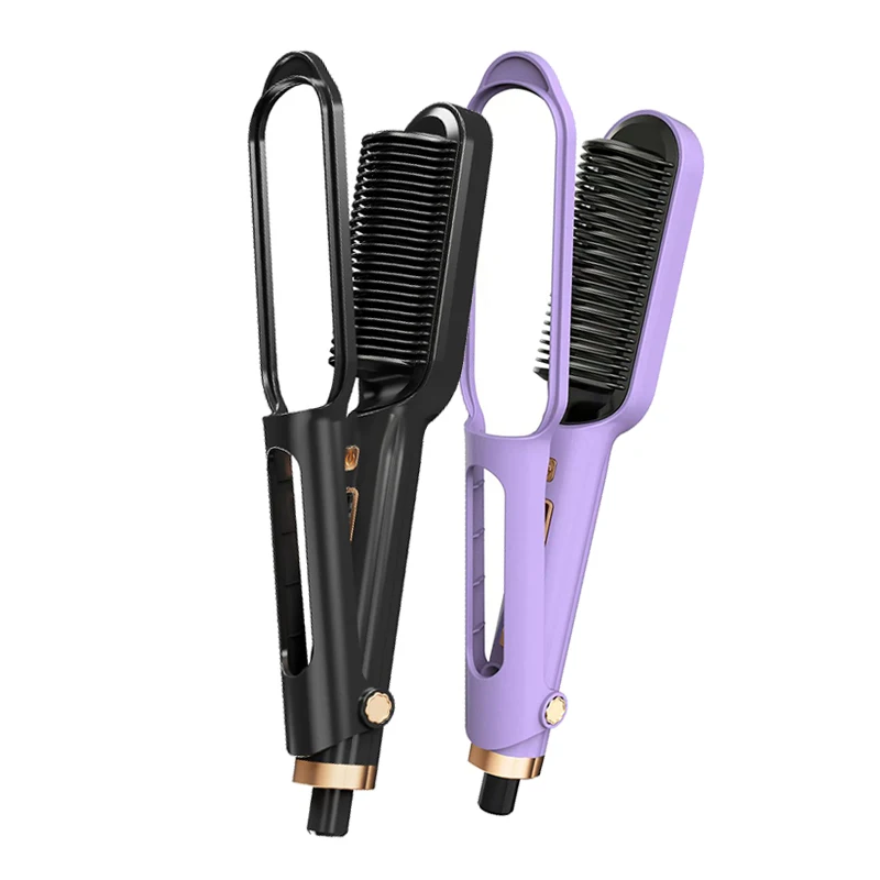 Electric-Combs-Flat-Iron-Hot-Air-Hair-Comb-Straightener-Electric ...