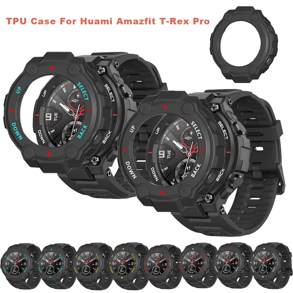 PC-Protector-Cover-Case-For-Huami-Amazfit-T-Rex-Pro-Smart-Watch ...
