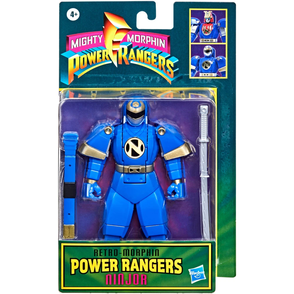 Original hasbro power rangers retro morphin ninjor action figure ...