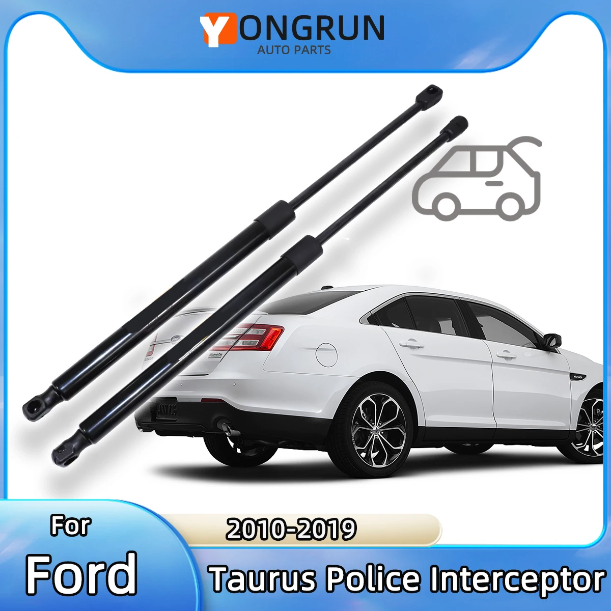 For Ford Taurus Police Interceptor Rear Trunk Gas Spring Shock Lift ...