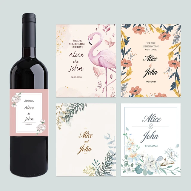 Blank Wine Bottle Labels