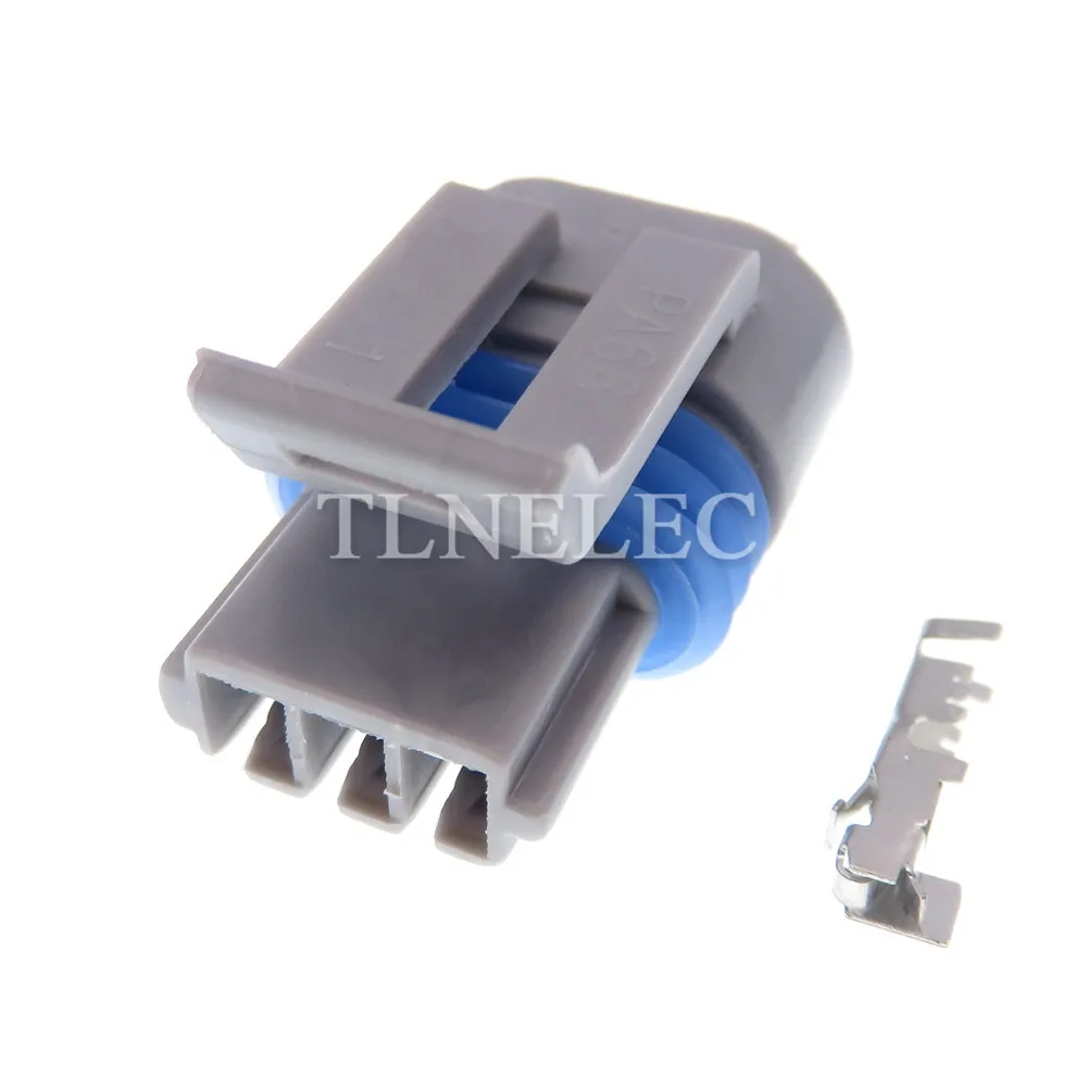 12162280-Delphi-GM-3-Pin-Way-Sealed-Gray-Female-Housing-Plug-Auto ...