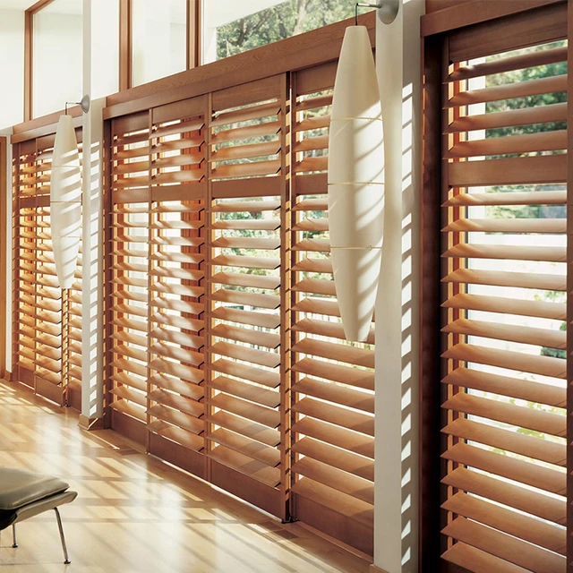 Solid Wooden Window Shutters