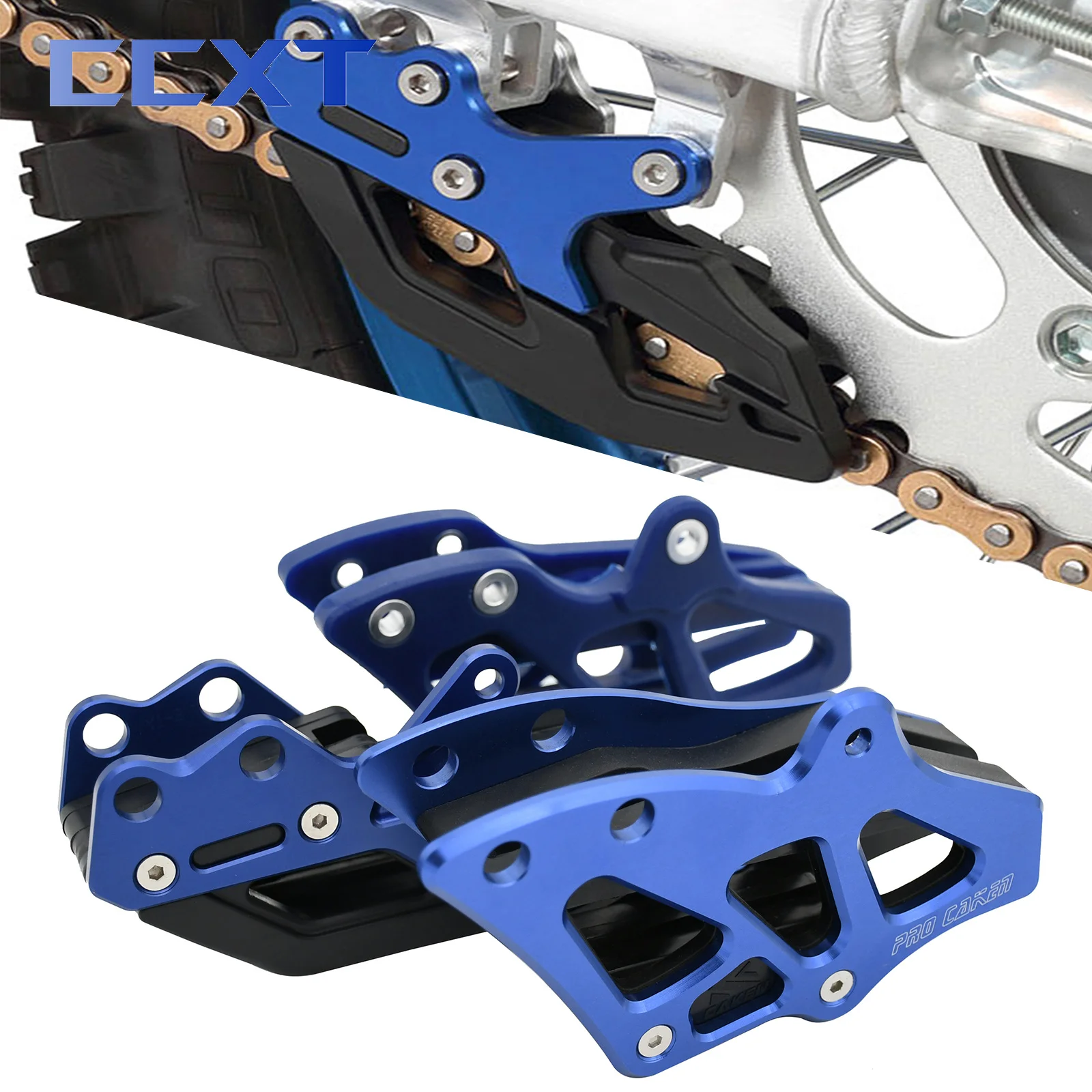 Motorcycle-CNC-Chain-Guide-Guard-Protection-For-Yamaha-WR250F-WR450F ...