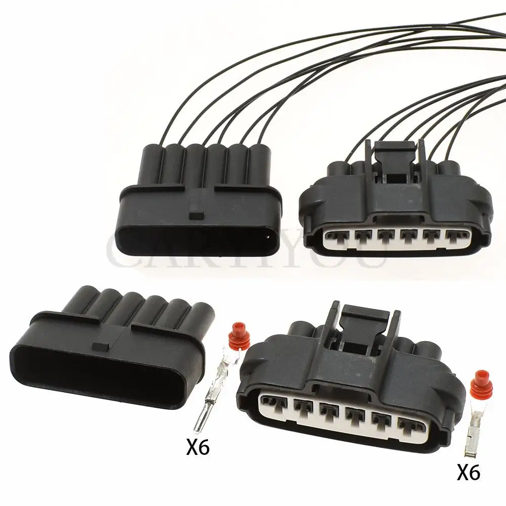 1-Set-6-Pin-Way-7283-1968-30-90980-11858-Automotive-Waterproof ...