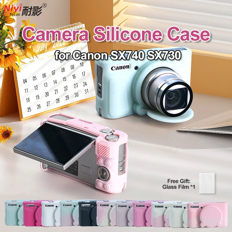 Camera Silicone Case for Canon SX740 SX730 Camera Cover Protector ...