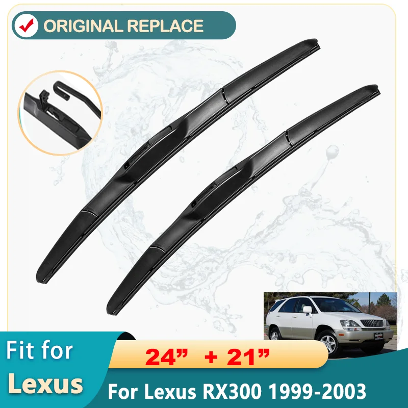 Soft-Wiper-Front-Car-Wiper-Blades-For-Lexus-RX300-1999-2003-Windshield ...
