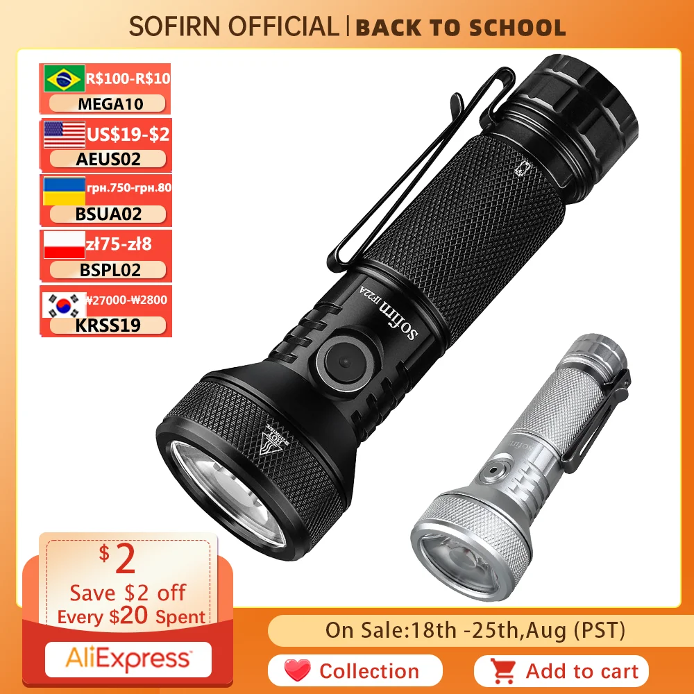 Sofirn-IF22A-2100lm-Flashlight-21700-Powerful-Light-SFT40-LED-680M-Long ...