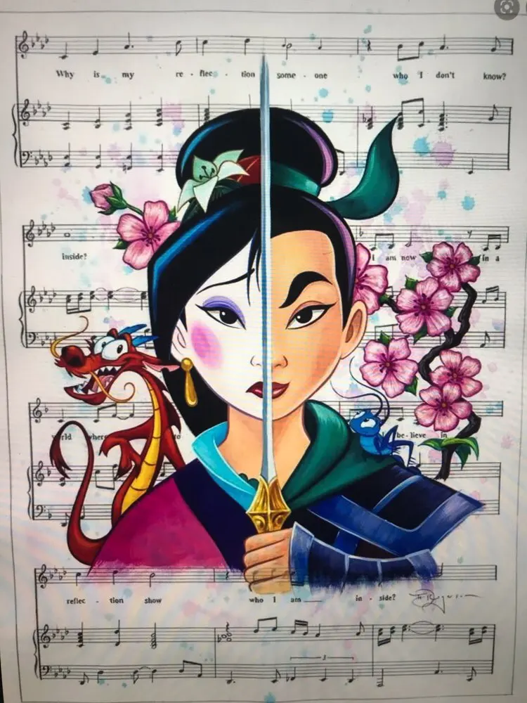 Princess Mulan Face