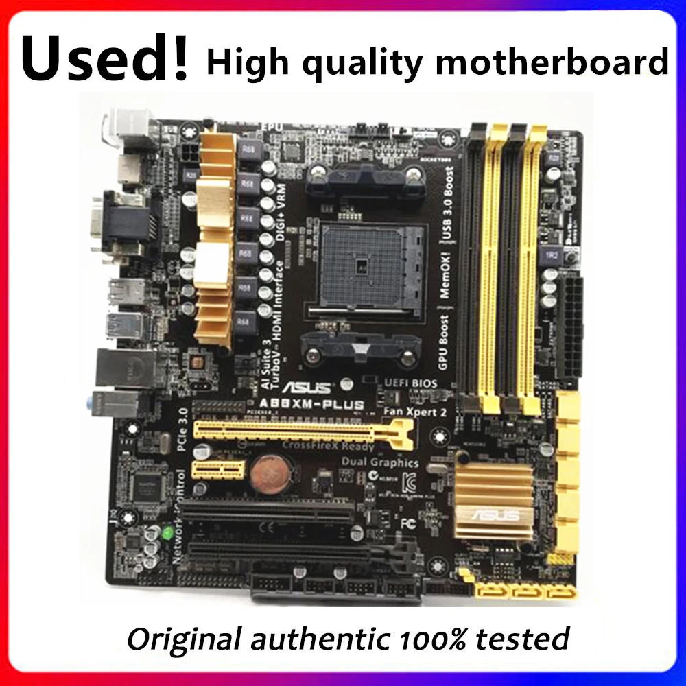 For Asus A88xm Plus Motherboard Socket Fm2 Fm2 Ddr3 For Amd A88x