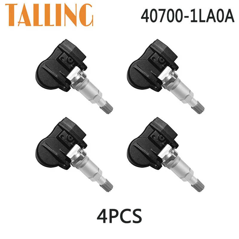 Sensor-de-presi-n-de-neum-ticos-40700-1LA0A-4x-TPMS-para-Nissan-370Z ...