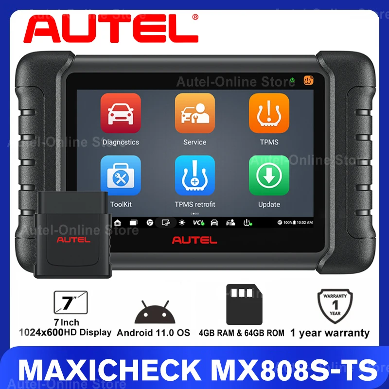 Autel-MaxiCheck-MX808S-TS-Scan-Tool-2024-Updated-of-MX808TS-MK808TS-Bi ...