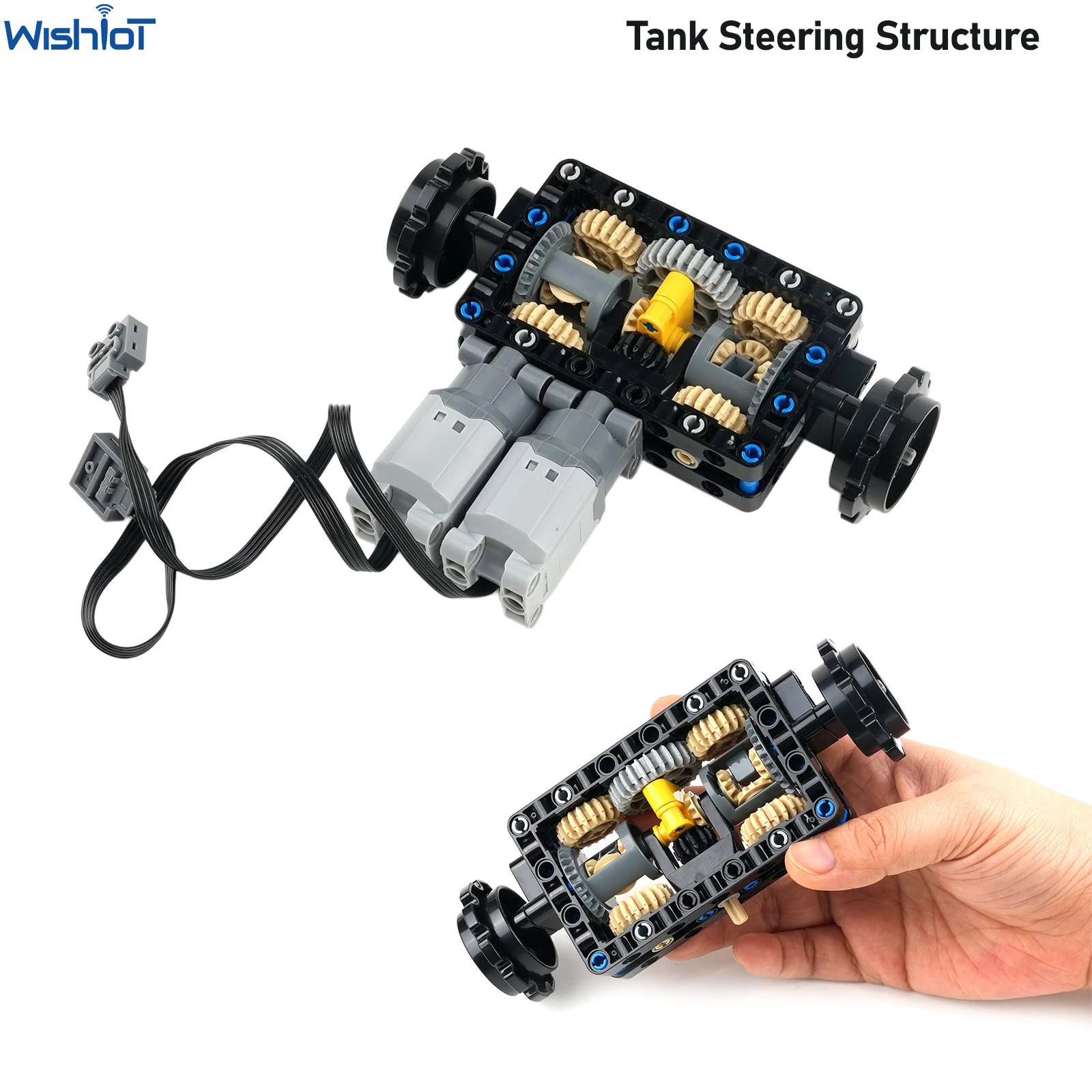 Tank Steering System for Model Builders: How This Gears-and-Motors ...