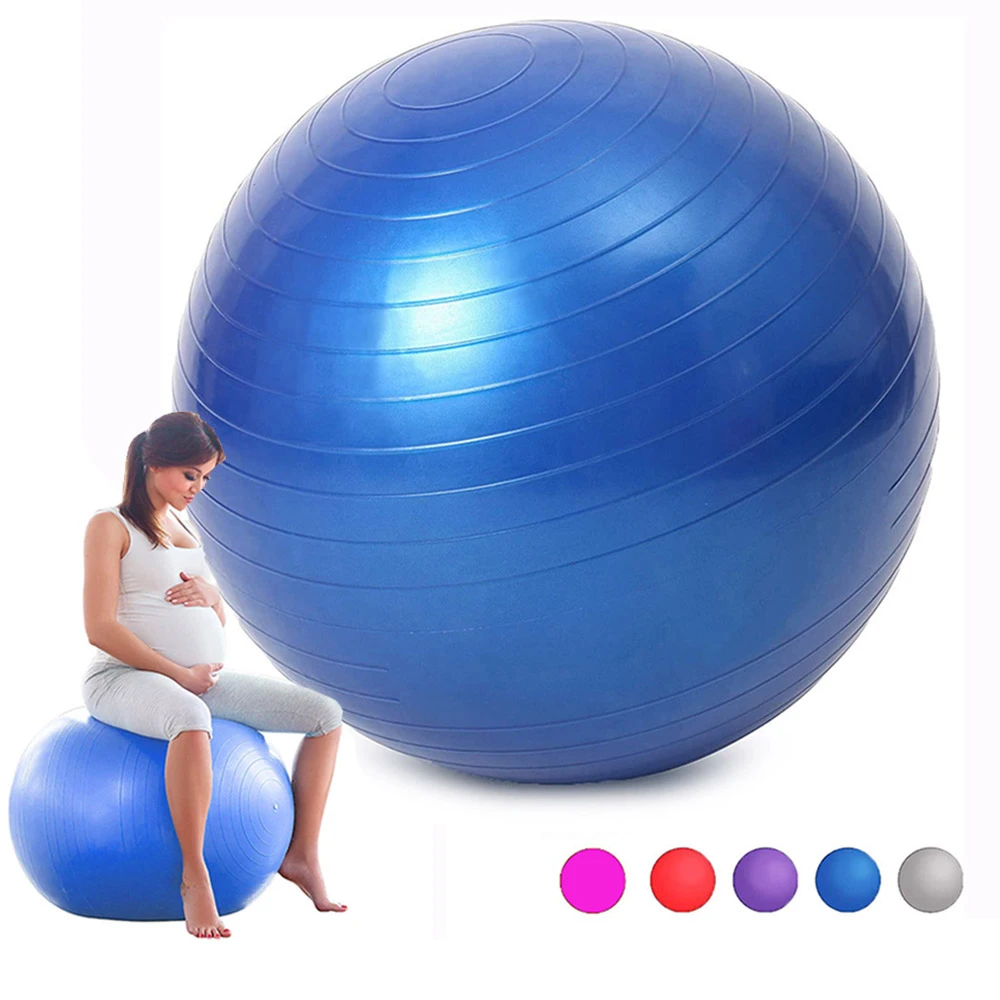 Sport Yoga Balls Gym Fitball Exercise Pilates Workout Fitness Balance ...
