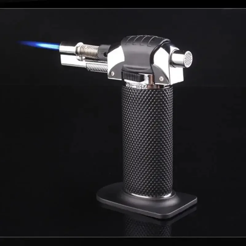 Adjustable-Torch-Refillable-Barbecue-Metal-Gas-Bunner-Butane-Lighter ...