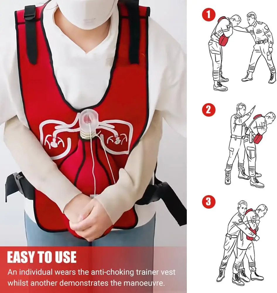 Heimlich Training Vest Wearable Anti Asphyxia Training Equipment ...