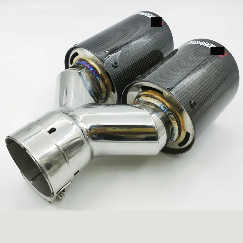 Silenciador-de-tubo-de-escape-universal-de-fibra-de-carbono-para-coche ...