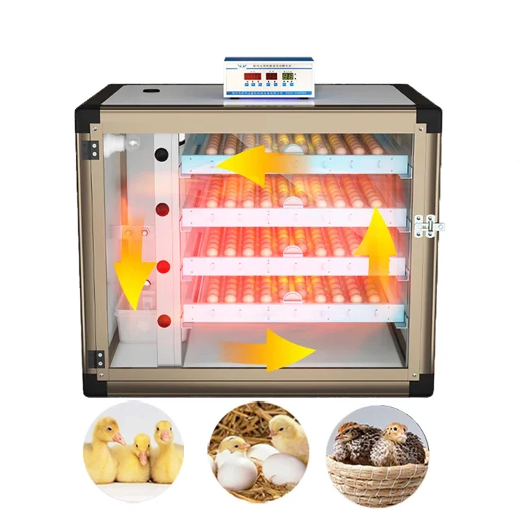 Digital-Chicken-Egg-Incubator-Hatcher-Fully-Automatic-Industrial-1000 ...