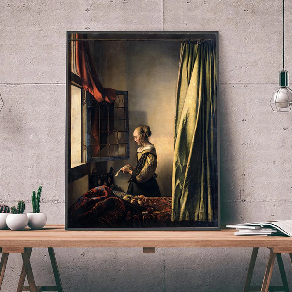 Vermeer Woman Reading A Letter