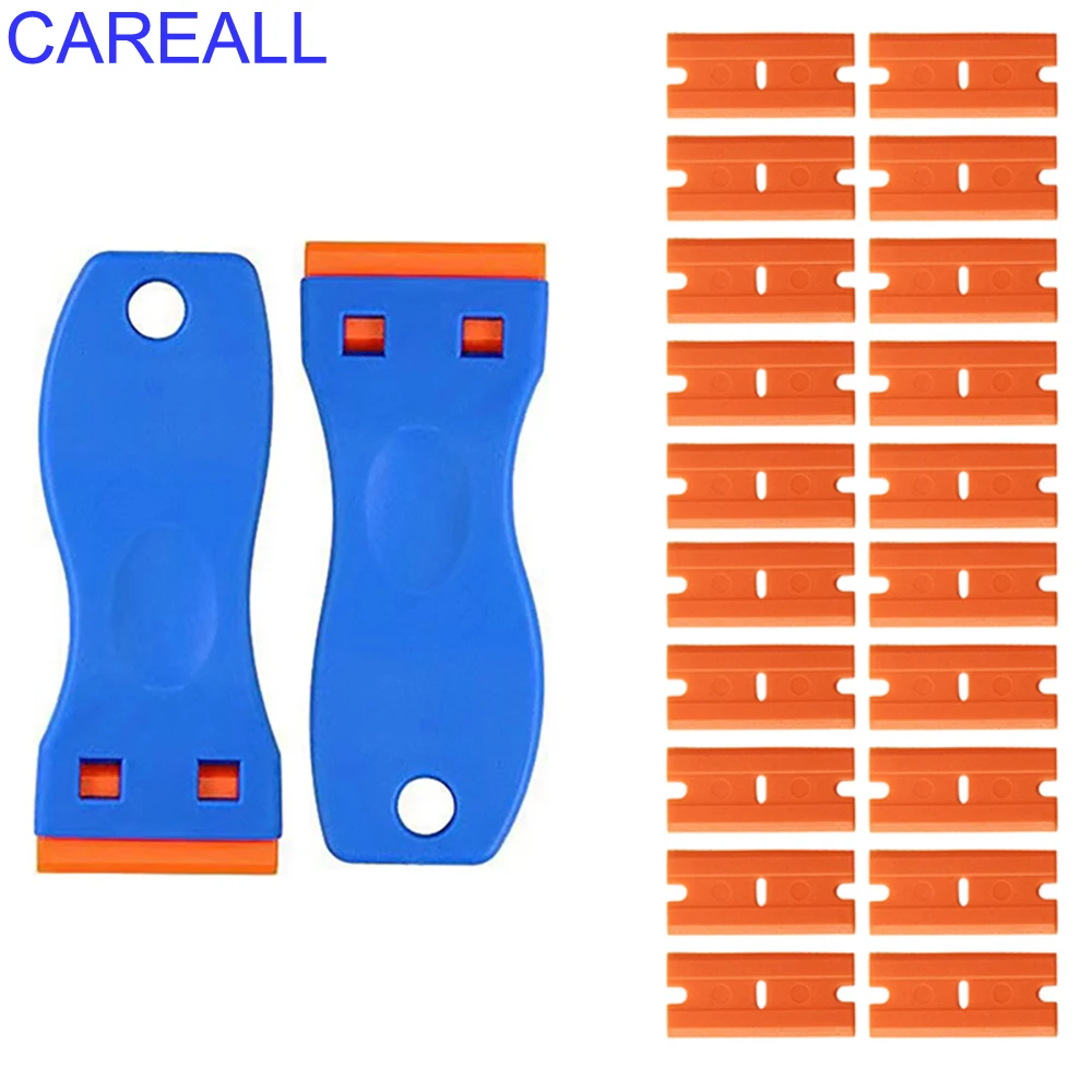 CAREALL-Plastic-Razor-Scraper-Blade-for-Car-Window-Tint-Cleaning-Vinyl ...