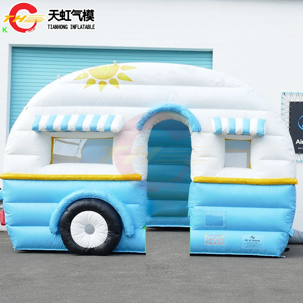 Tienda-de-campa-a-inflable-para-caravana-carpa-de-4x3m-de-caramelo-para ...