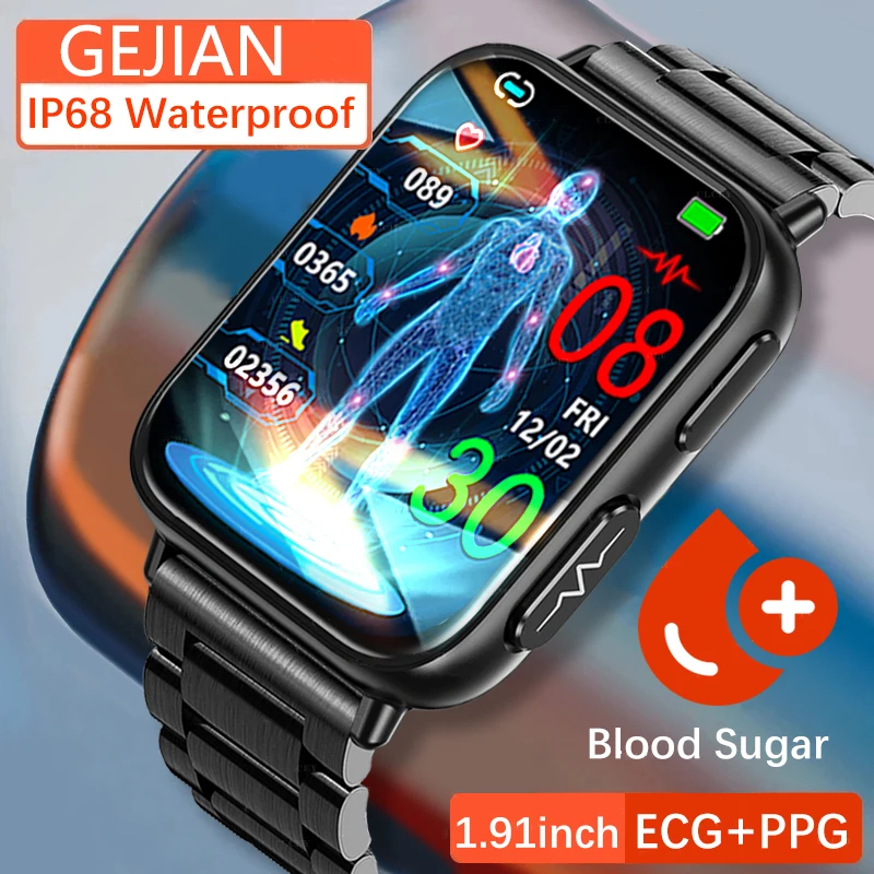 Gejian-smartwatch-tk10-ecg-ppg-rel-gio-inteligente-n-o-invasivo-freq ...