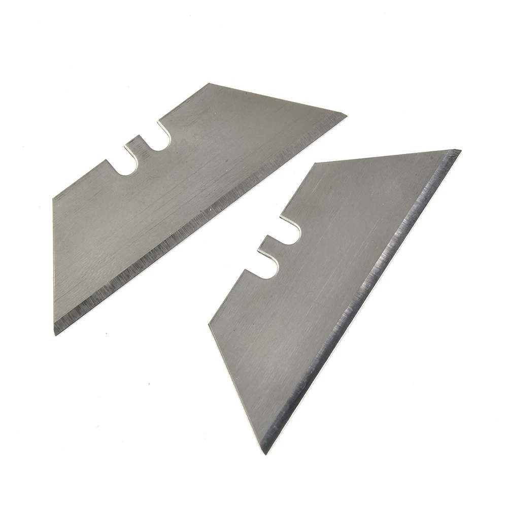 10Pcs-Trapezoidal-Blade-Replacement-Parts-60-Carbon-Steel-Multifunction ...