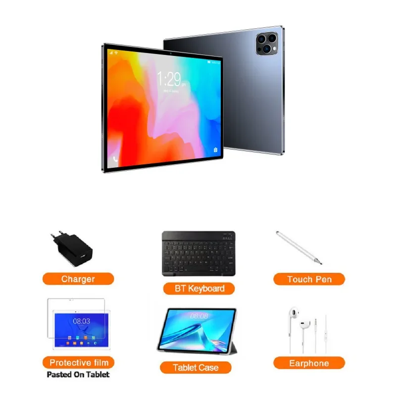 Tableta PA15 original de 10 pulgadas, versión global, 128 GB/512 GB de ...