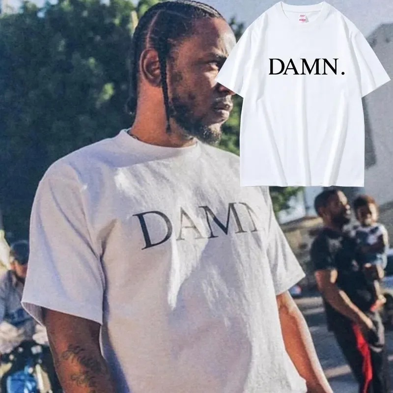 Rapper-Kendrick-Lamar-DAMN-Same-Graphics-T-Shirt-Summer-Men-Women ...