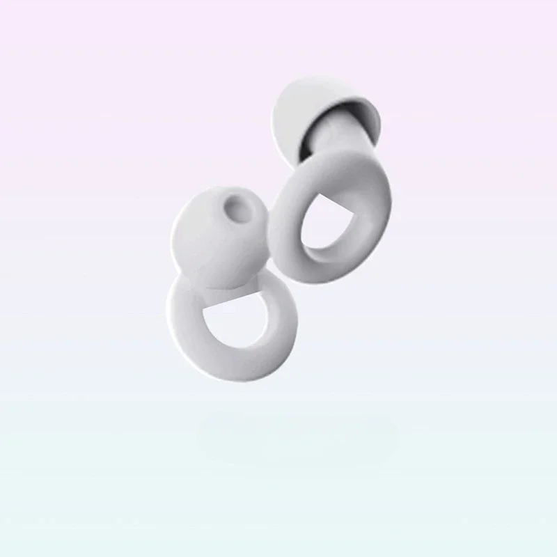 Tamp-es-Silenciosos-Circulares-Silicone-Nata-o-Confort-vel-Redu-o-de-Ru ...