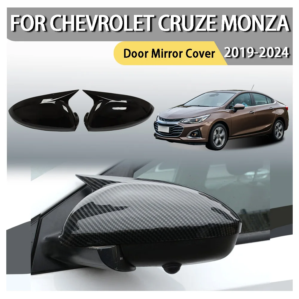 Cars Accessories Car Upgrade Bull-Horn Door Mirror Cover For Chevrolet ...