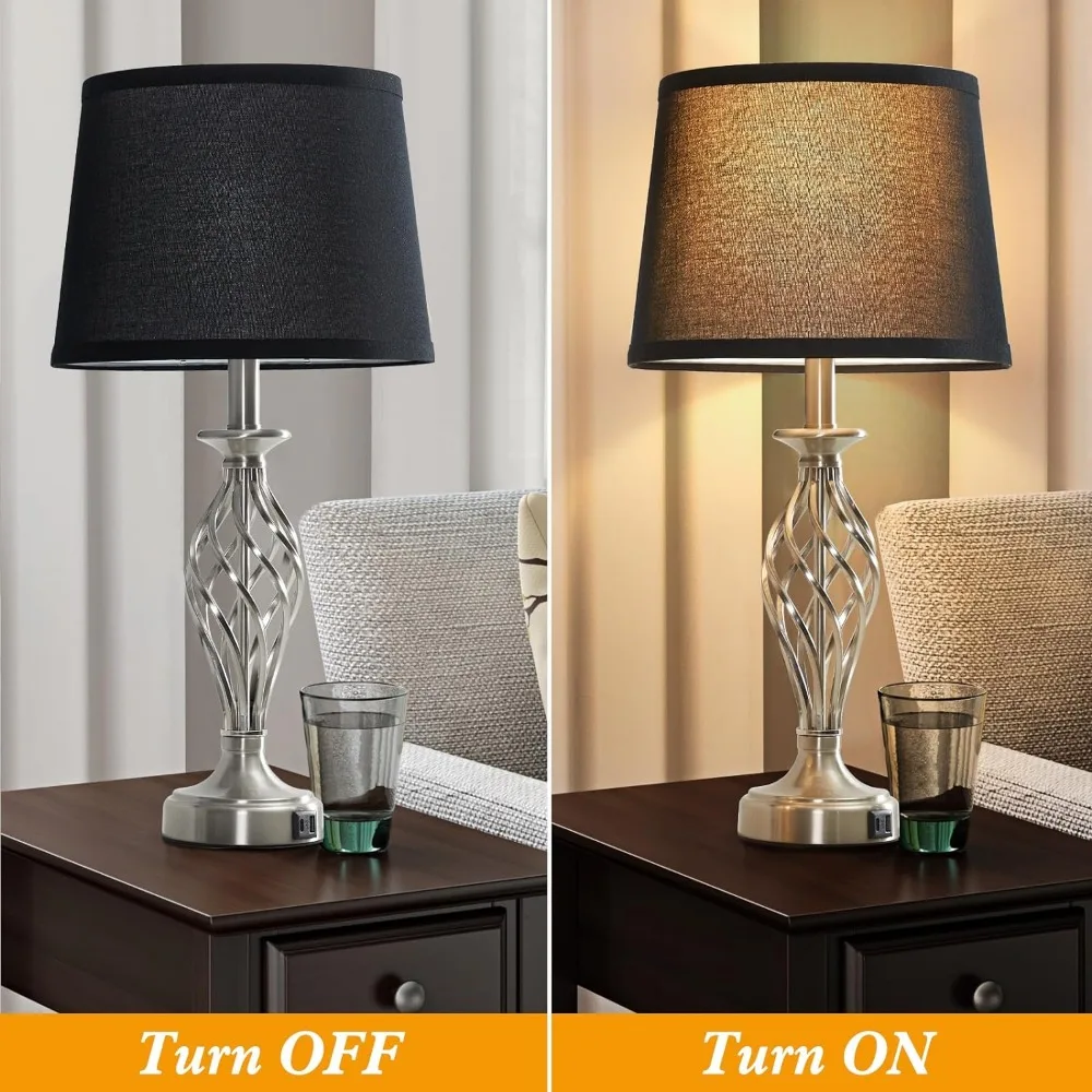 Modern Bedside Lamps with USB Ports – Inspire Interiors Hub