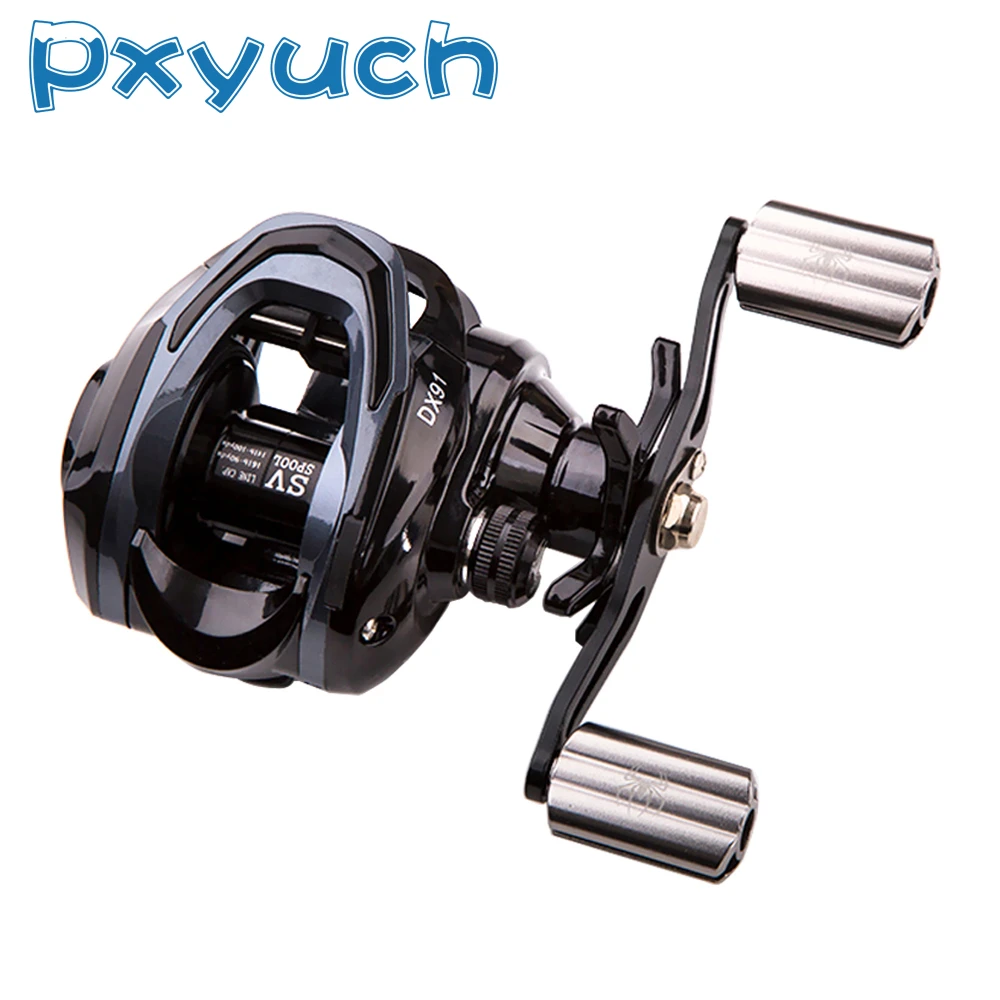 Ultra Light Fishing Baitcasting Reel 8kg Max Drag 18+1bb 7.2:1 High Speed Gear Ratio Metal Line ...