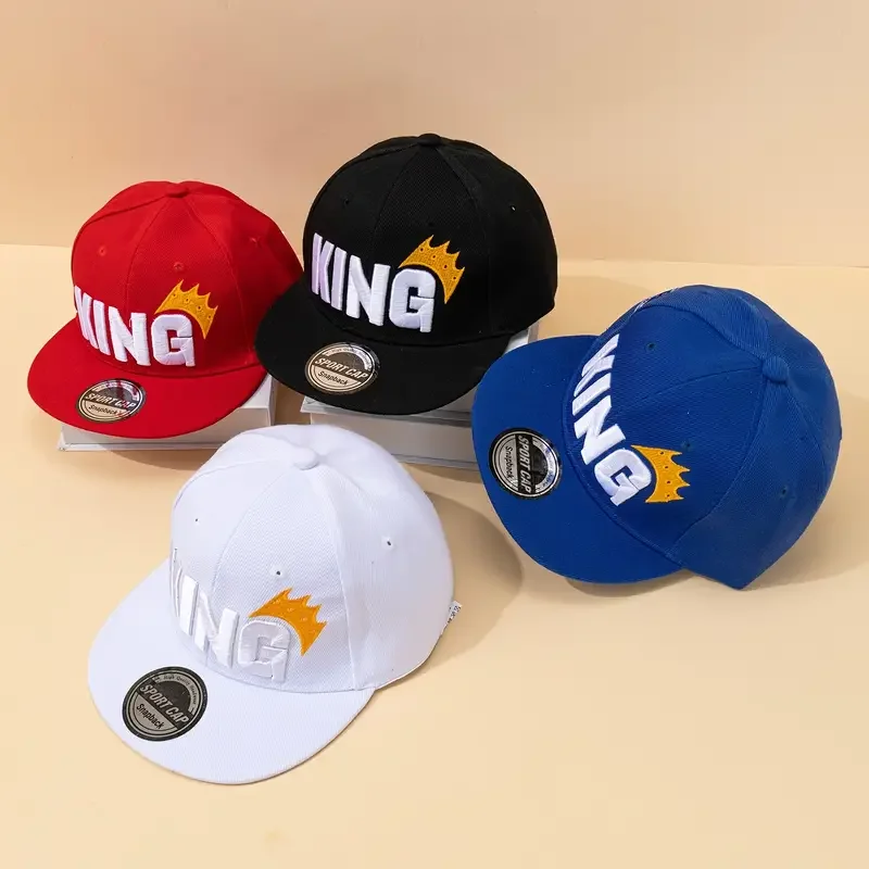 XINCHENDAHAIEmbroidered King Hat Baseball Cap For Baby Boys