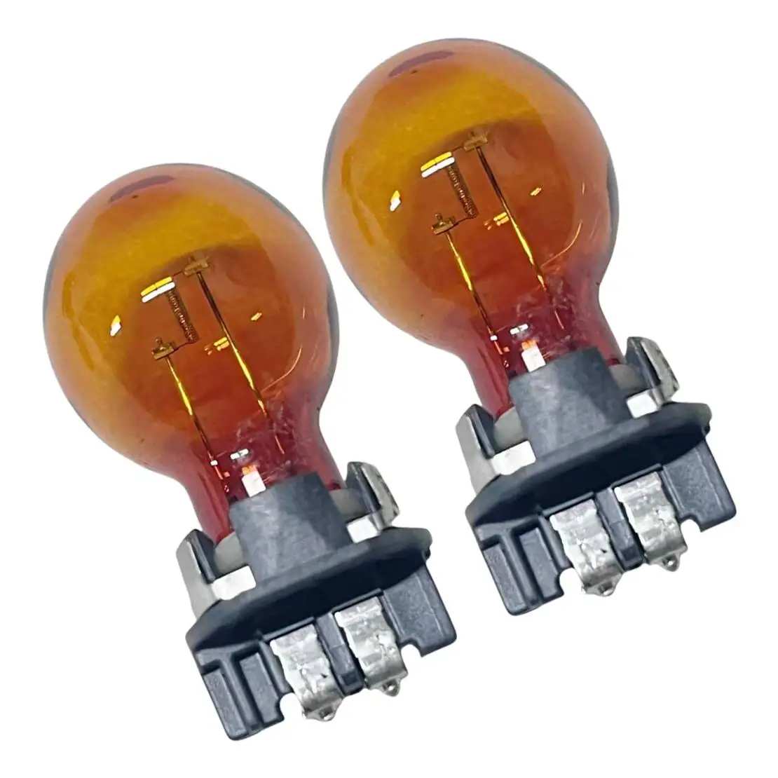 2Pcs Round Head PWY24W 12V 24W Halogen Turn Indicator Bulb Standard ...