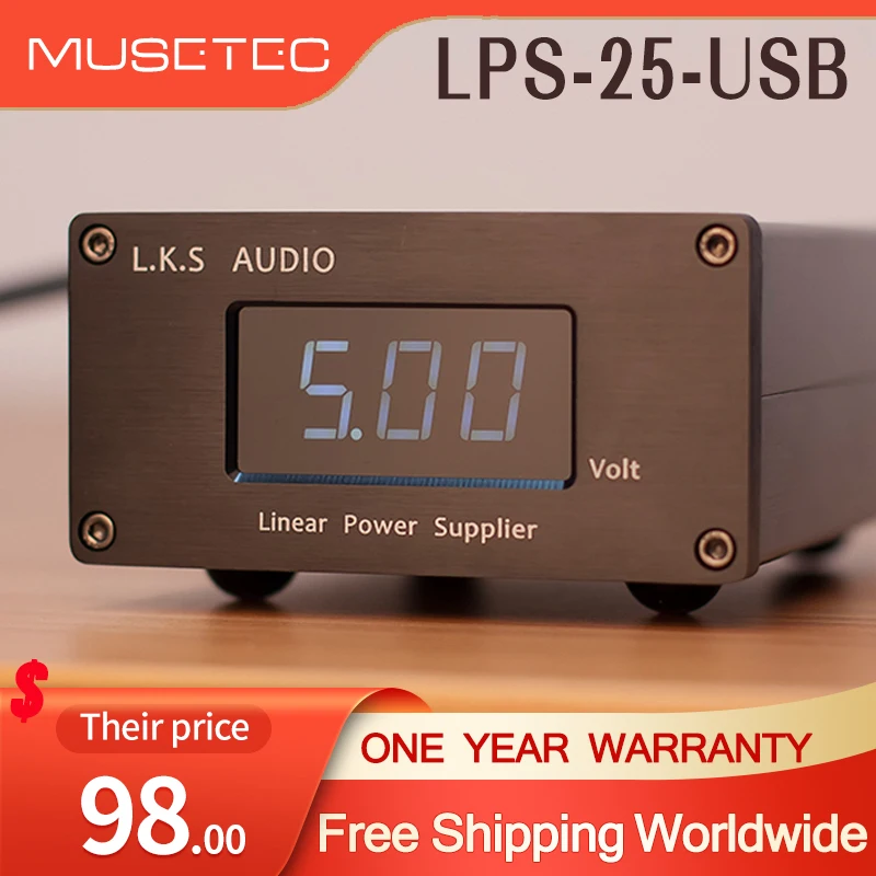 L-K-S-Audio-LKS-Musetec-LPS-25-USB-5V-Output-Low-Noise-Linear-Power ...