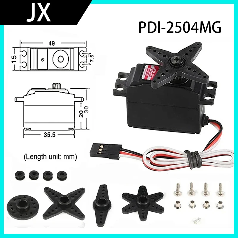 Future Flight JX Servo PDI-2504MG 25g Mini Metal Gear Digital Servo for ...