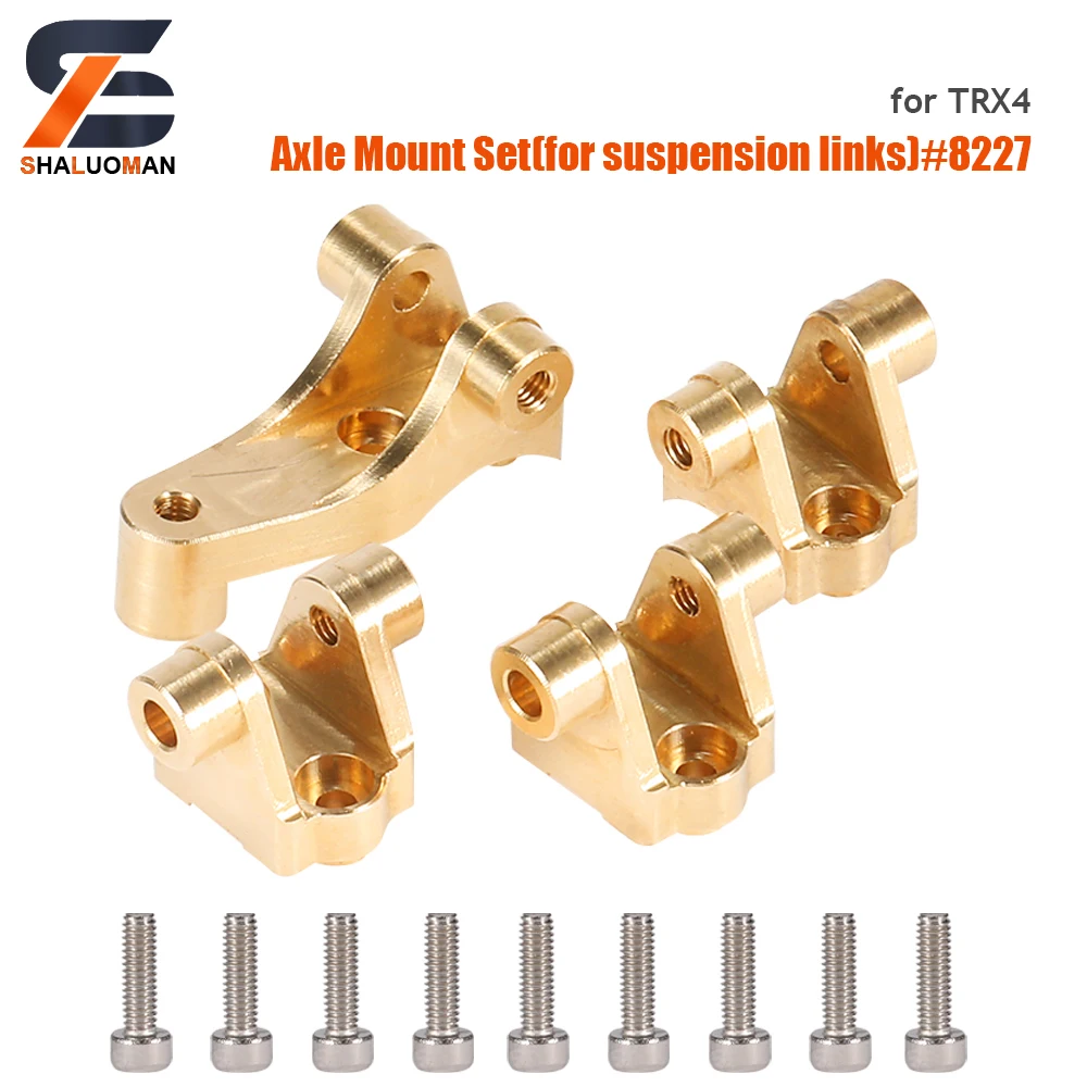 Shaluoman-4Pcs-Brass-Heavy-Counterweight-Axle-Mount-Set-Suspension ...