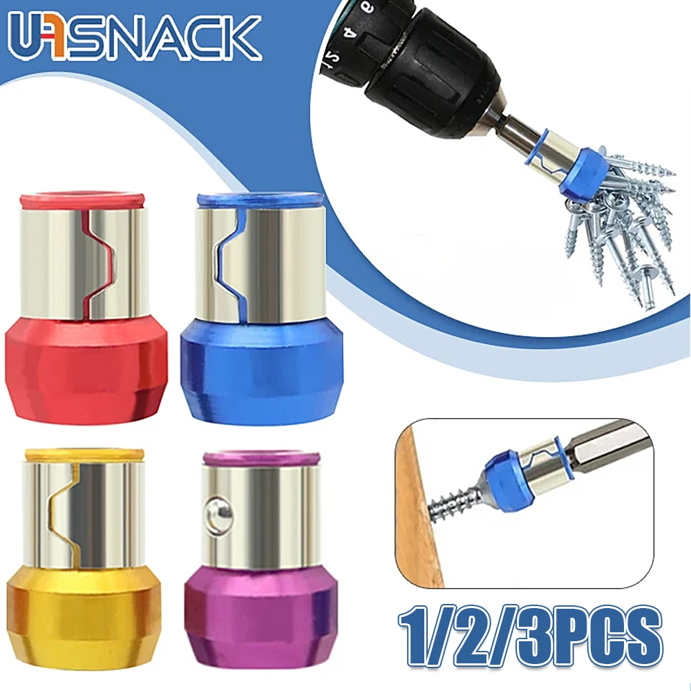 Magnetic-Bit-Holder-Alloy-Electric-Magnetic-Ring-Screwdriver-Bit-Anti ...
