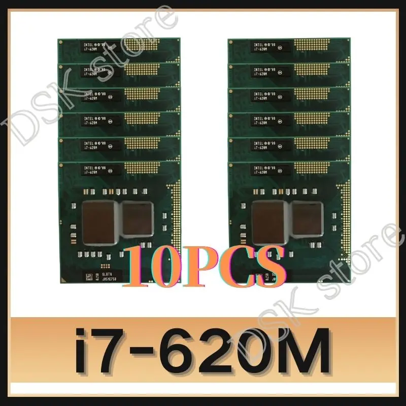 10PCS-i7-620m-I7-620M-SLBTQ-SLBPD-Dual-Core-Laptop-CPU-4M-2-66GHz-3333 ...