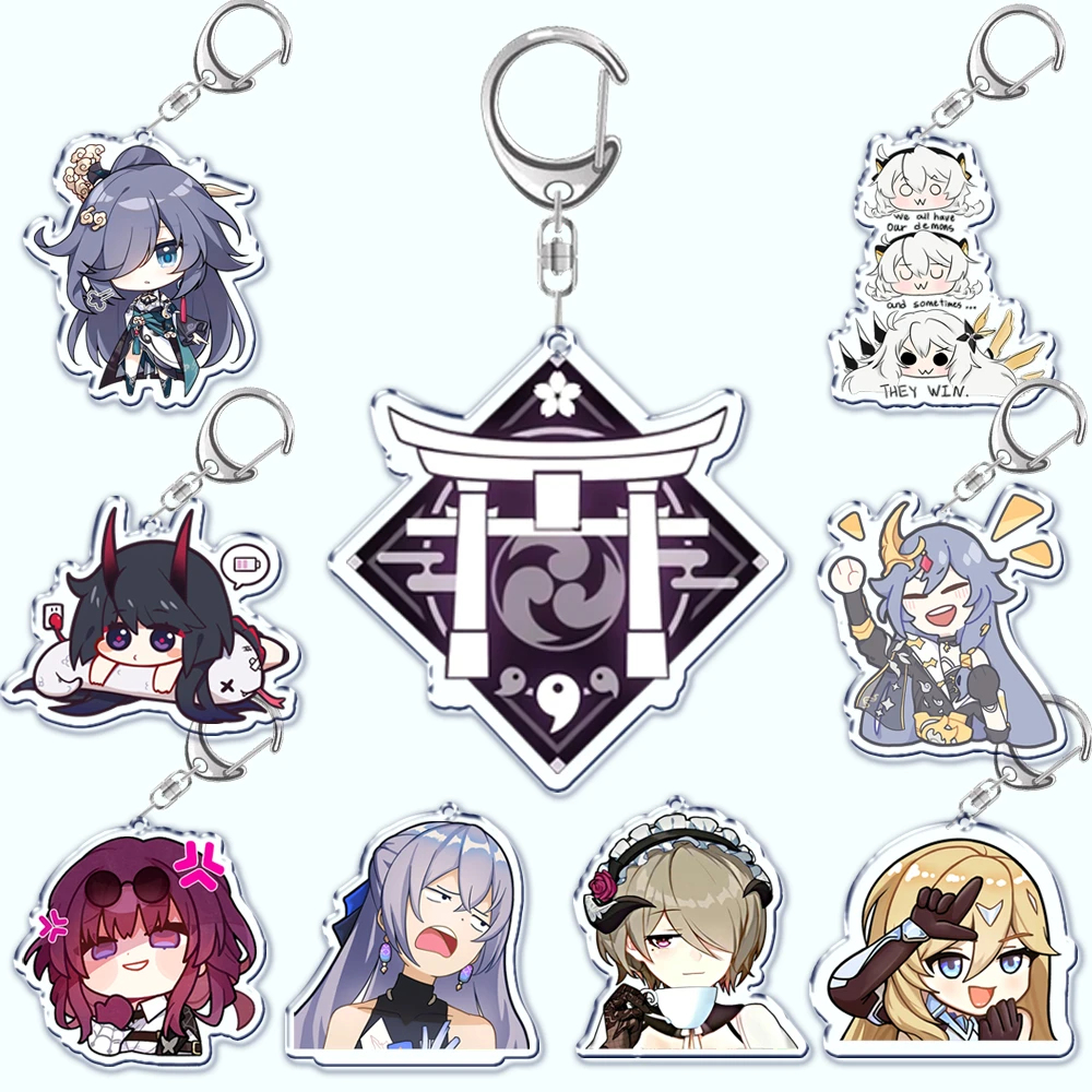Mihoyo-Game-Honkai-honkai-star-rail-Impact-Keychain-for-Accessories-Bag ...