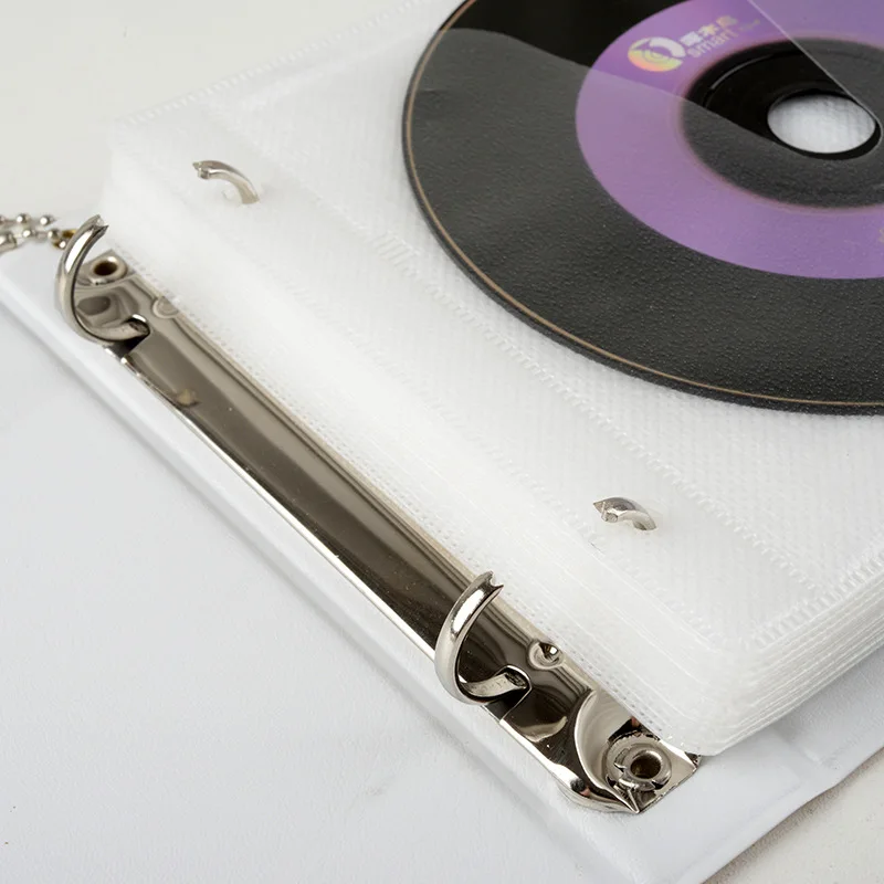 20 Capacity Hard CD Case Holder Organizer Portable Carrying DVD Binder ...