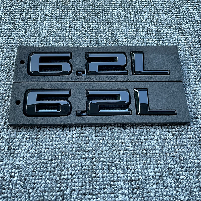 Fits-2019-2022-Silverado-Sierra-6-2L-GM-GMC-Gloss-Black-Emblem ...